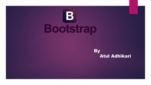 Bootstrap | PPT