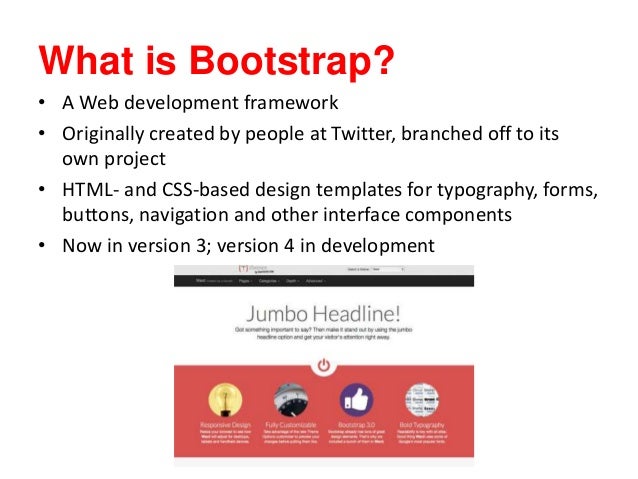 Bootstrap - Web Development Framework