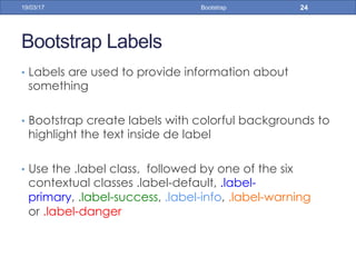 Bootstrap | PDF