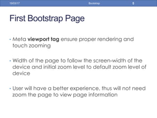 Bootstrap | PDF