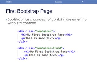 Bootstrap | PDF
