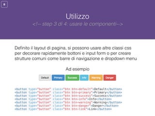 Bootstrap 3.0 - Introduzione | PPT