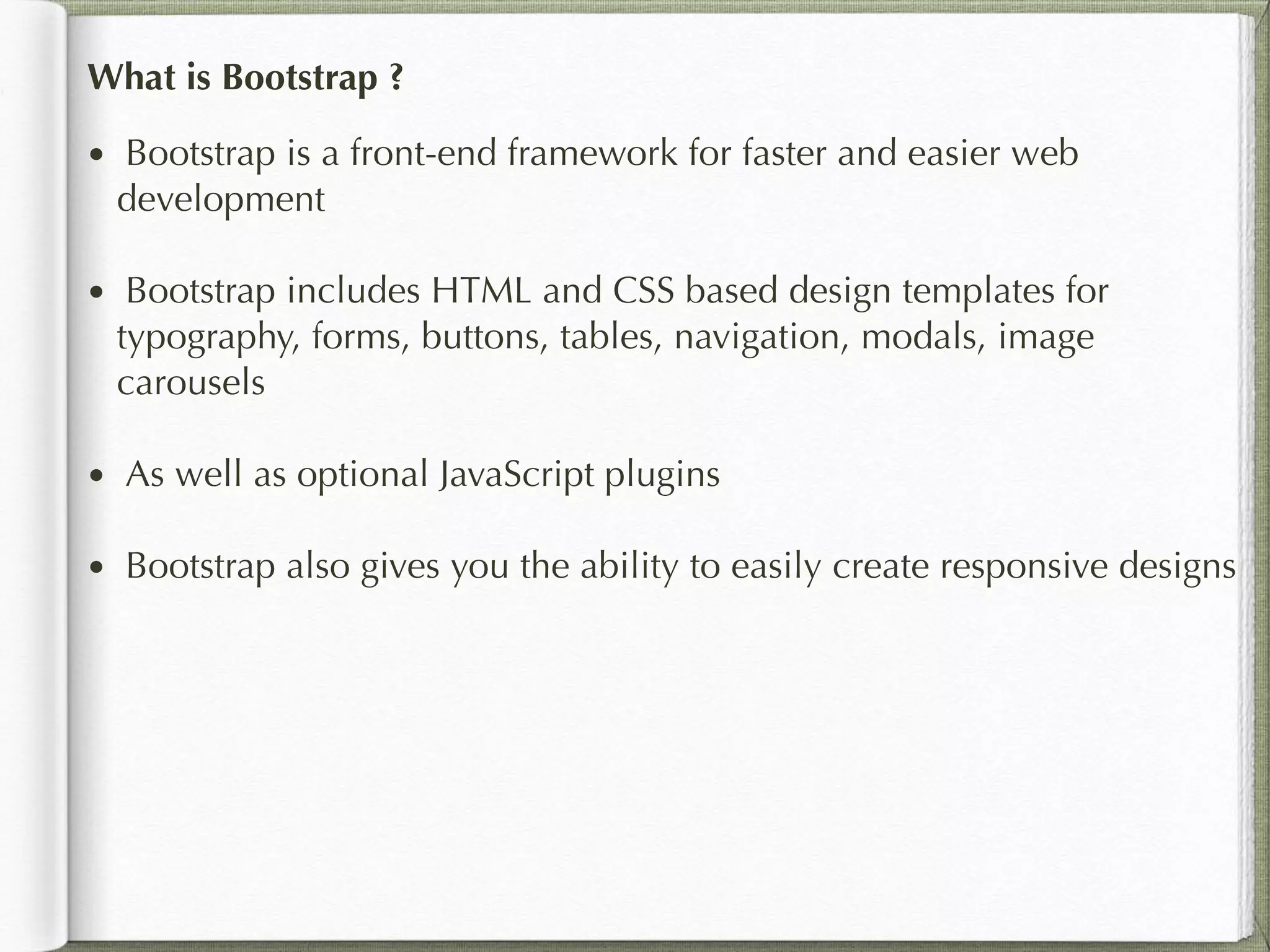 Bootstrap | PPT