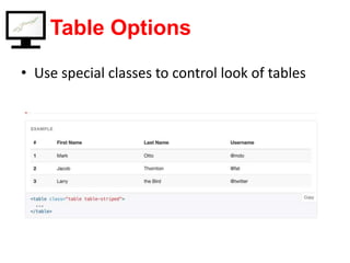 Bootstrap Web Development Framework | PPTX | Web Design and HTML | Internet