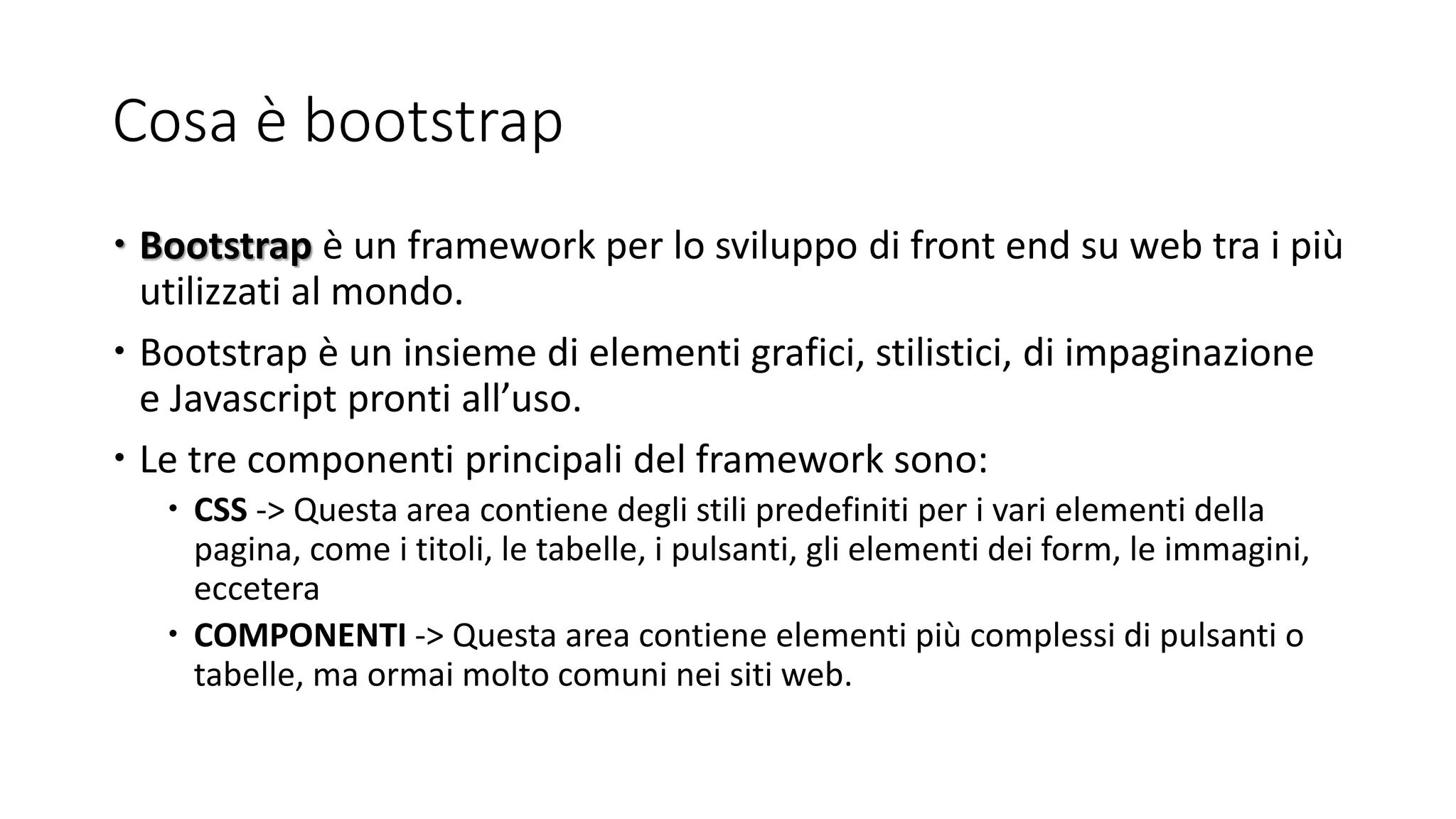 Bootstrap | PPTX | Web Design and HTML | Internet