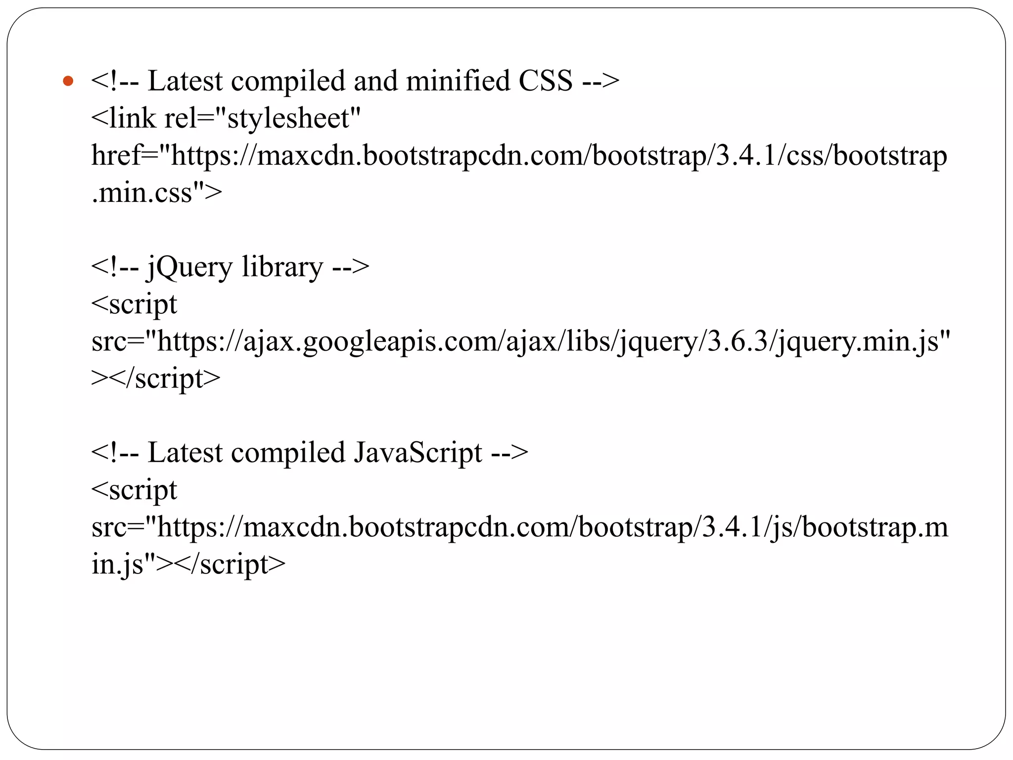 Bootstrap.pptx | Web Design and HTML | Internet