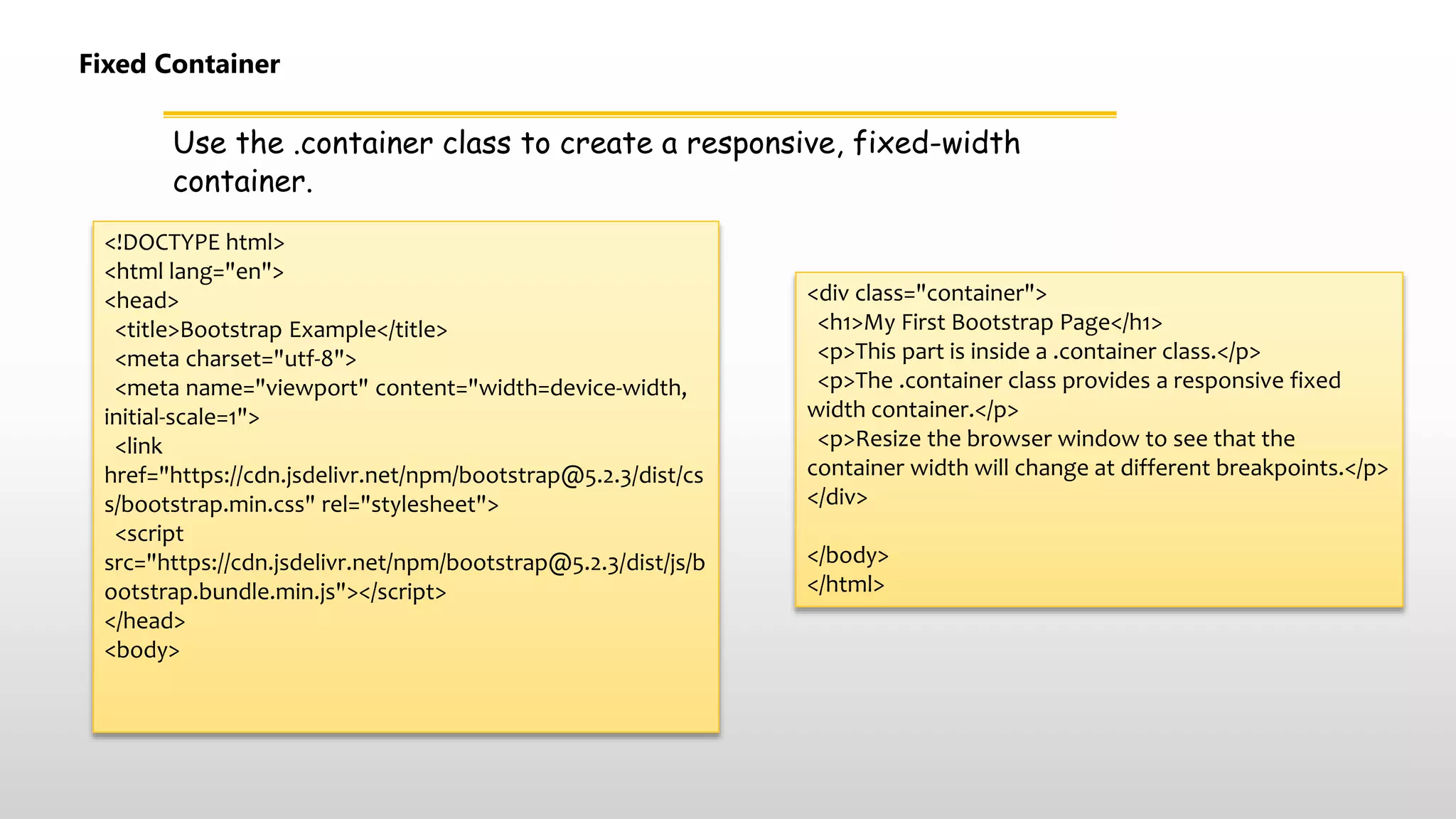 bootstrap.pptx | Web Development | Internet
