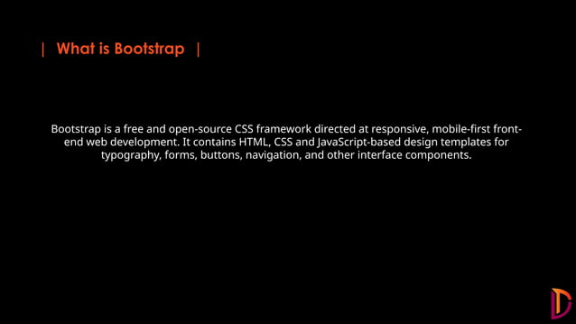 Bootstrap5 introduction/bootstrap basic concept | PPTX