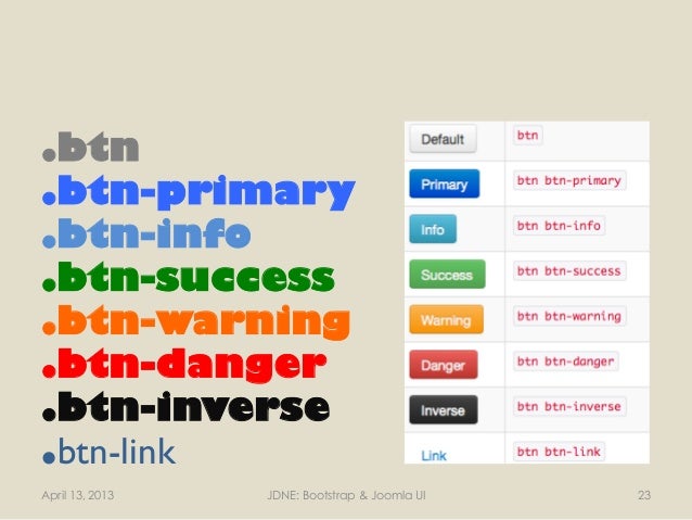 Bootstrap & Joomla UI