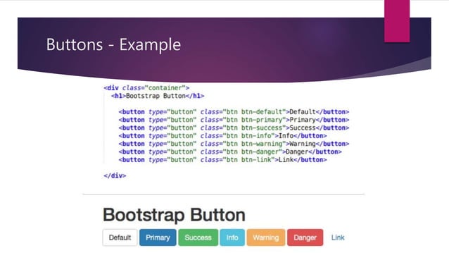 Bootstrap - Basics | PPTX