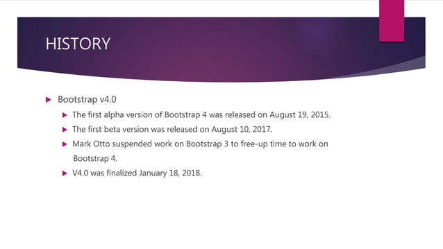 Bootstrap - Basics | PPTX