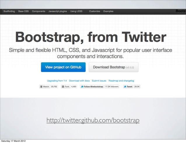 Bootstrap tour | PPT