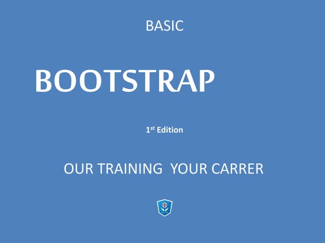 Bootstrap webtech presentation - new | PPTX