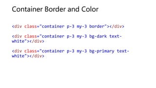 Bootstrap | PPTX