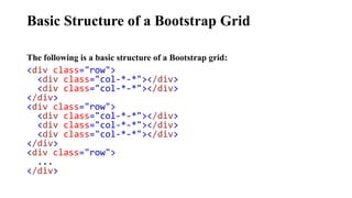 Bootstrap | PPTX