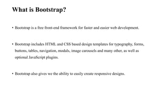 Bootstrap | PPTX