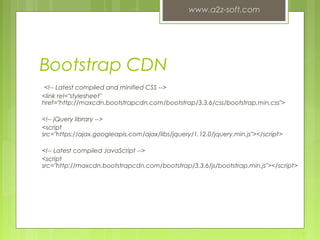 Bootstrap 3 vs. bootstrap 4 | PPT