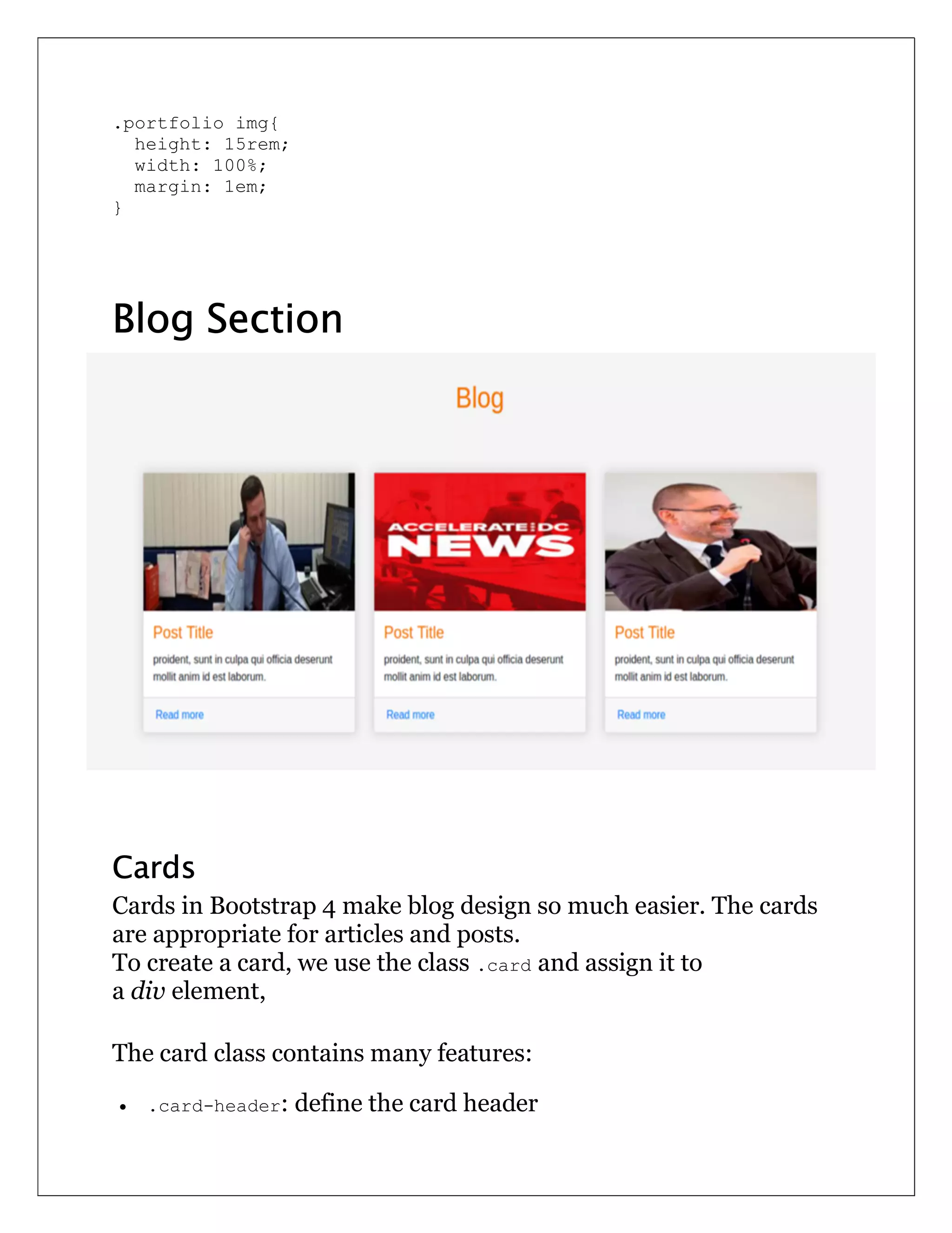 ViA Bootstrap 4 | PDF
