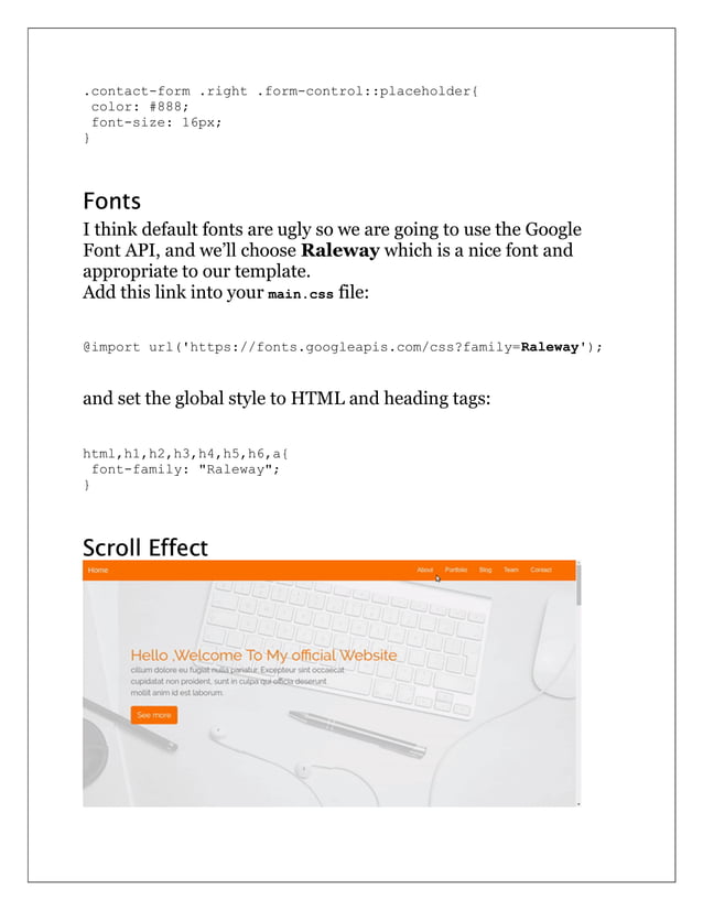 ViA Bootstrap 4 | PDF