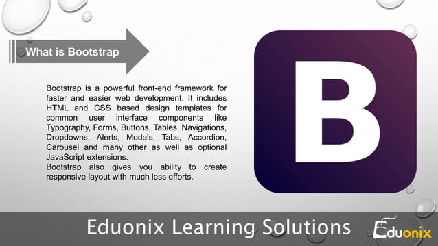 Learn & Build Real World Projects with Bootstarp-4 | PPT