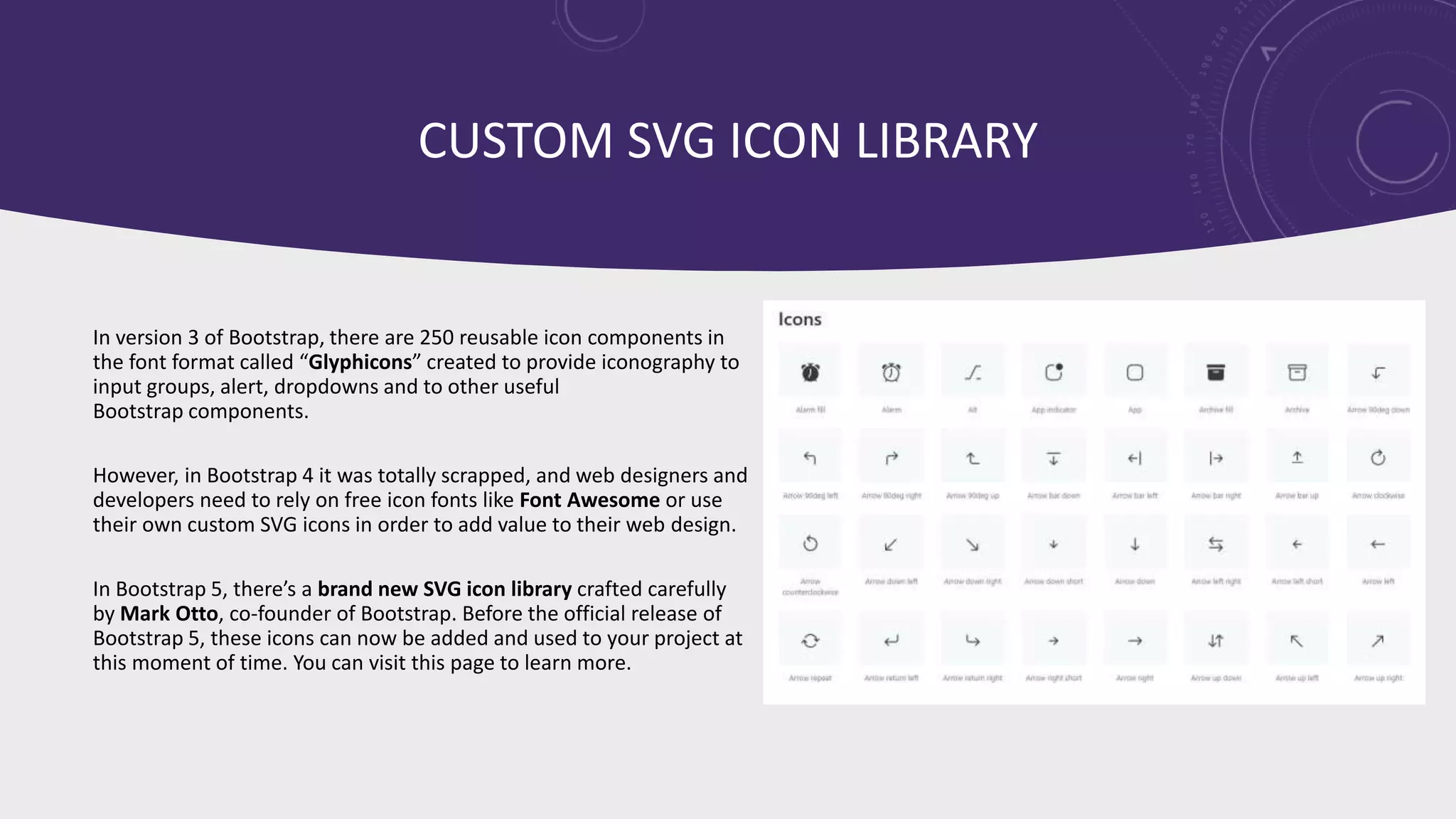 Bootstrap 5 whats new | PPTX