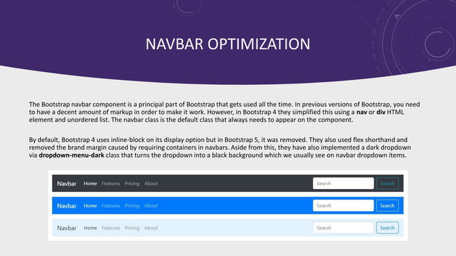 Bootstrap 5 whats new | PPTX | Web Design and HTML | Internet