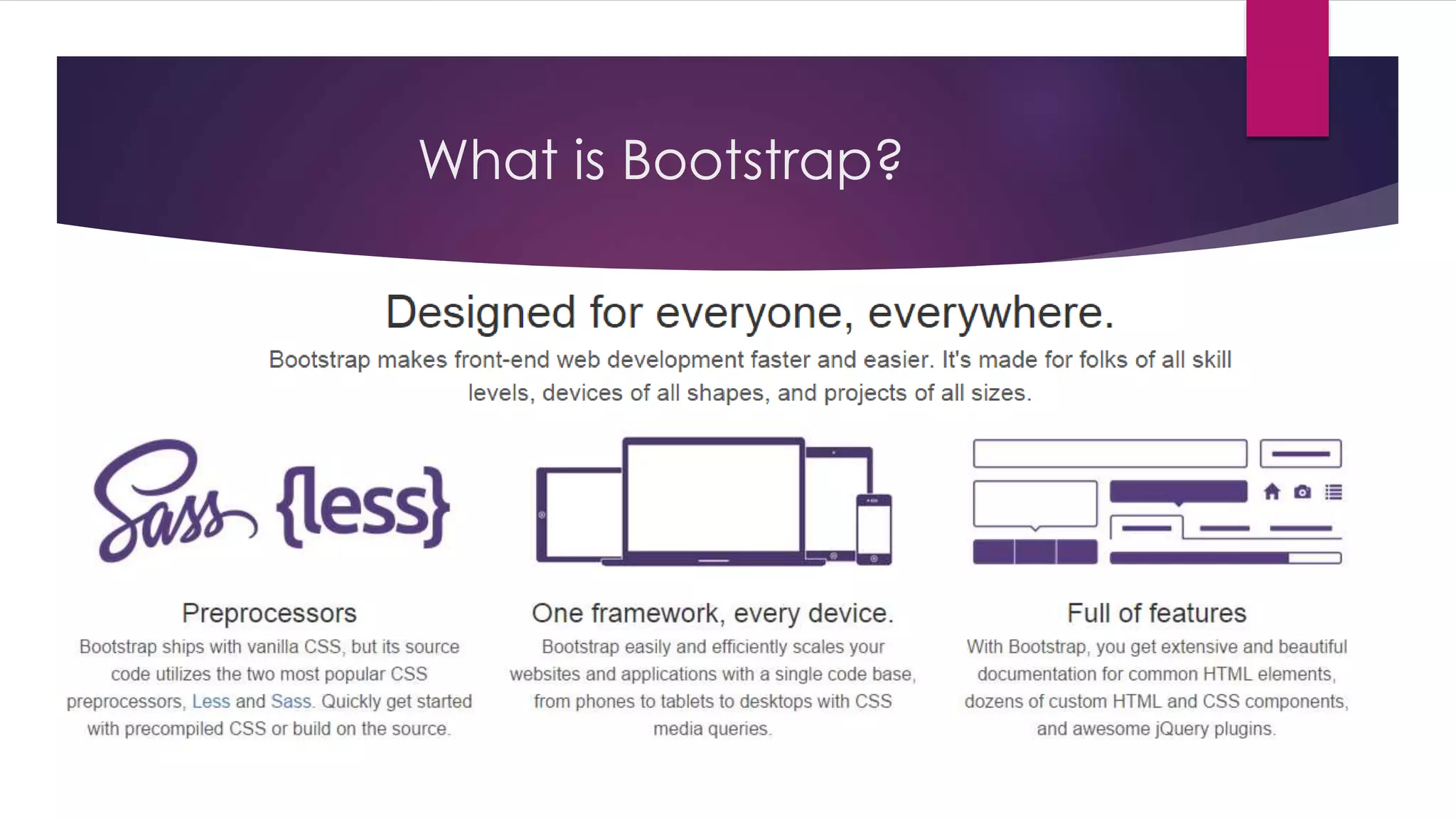 The A to Z of Building a Responsive SharePoint Site with Bootstrap | PPTX