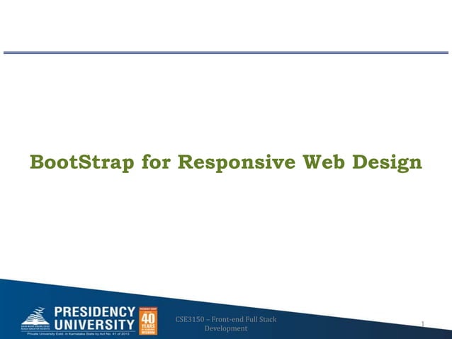 Bootstrap basics.pptx of web design responsive design | PPTX