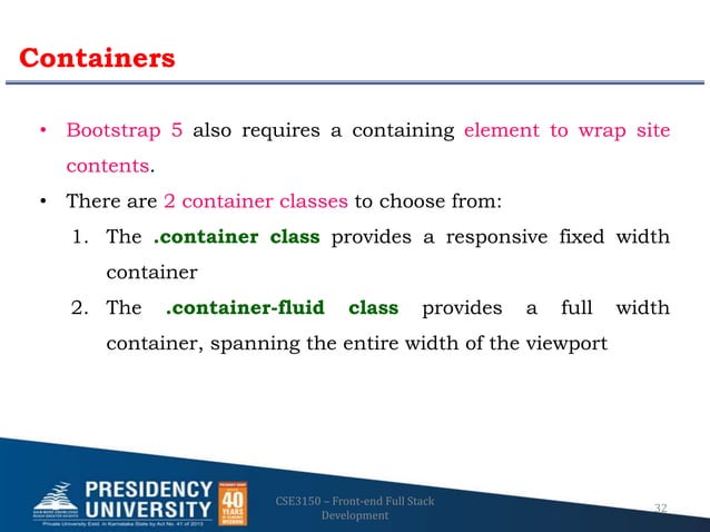 Bootstrap basics.pptx of web design responsive design | PPTX