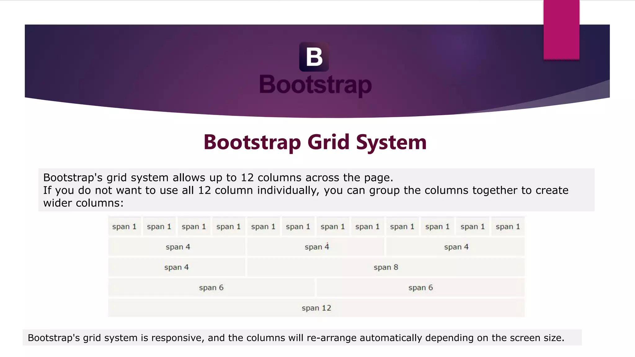 Bootstrap day1 | PDF | Web Design and HTML | Internet