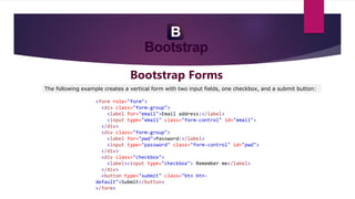 Bootstrap day4 | PDF | Computing | Technology & Computing