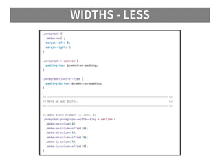 Bootstrap framework and drupal paragraphs | PPT