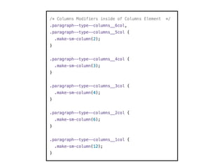 Bootstrap framework and drupal paragraphs | PPT