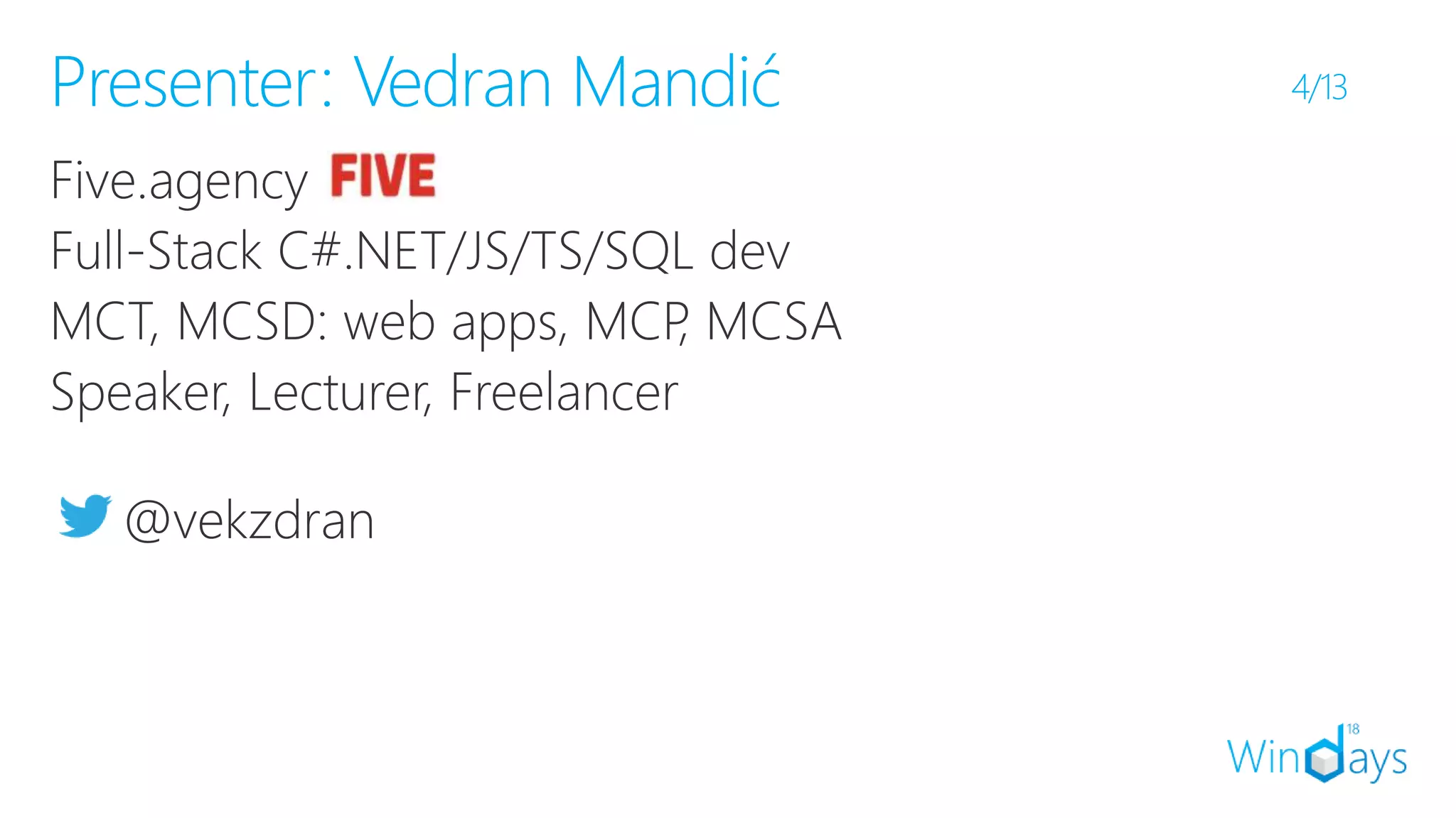 Bootstrapping Aspnet Core 21 Identity Ppt