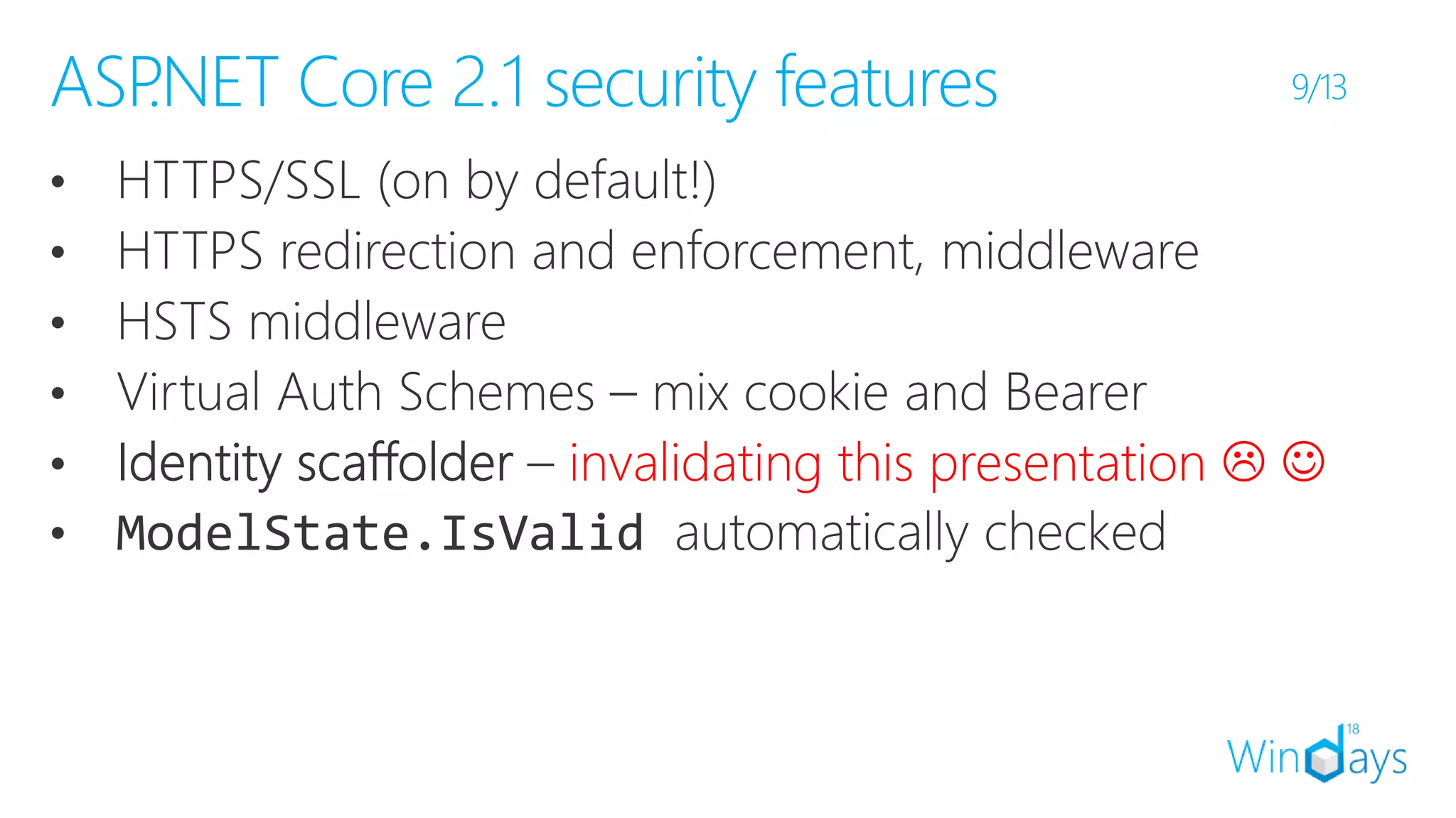 Bootstrapping Aspnet Core 21 Identity Ppt