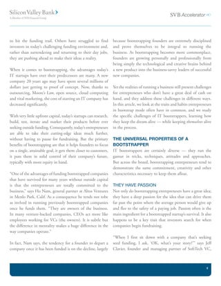 Portrite of a Modern Day Bootstrapper | PDF | Venture Capital | Business Banking & Finance