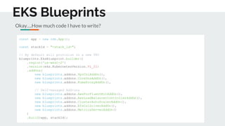 Bootstrapping Clusters with EKS Blueprints.pptx