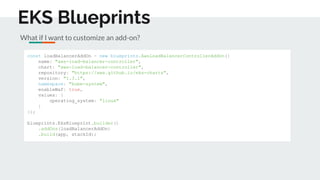 Bootstrapping Clusters with EKS Blueprints.pptx
