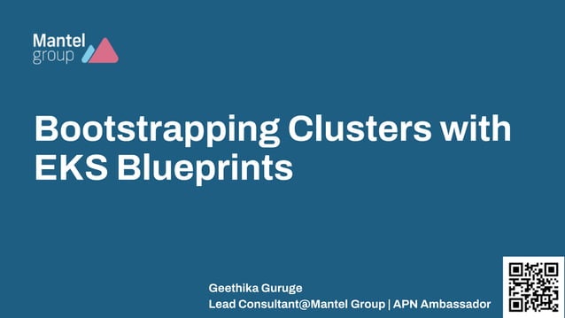 Bootstrapping Clusters with EKS Blueprints.pptx