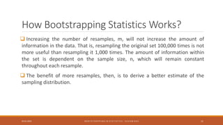BOOTSTRAPPING IN STATISTICS | PPTX