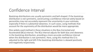 BOOTSTRAPPING IN STATISTICS | PPTX