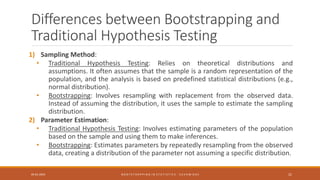 BOOTSTRAPPING IN STATISTICS | PPTX