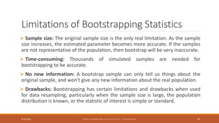 BOOTSTRAPPING IN STATISTICS | PPTX