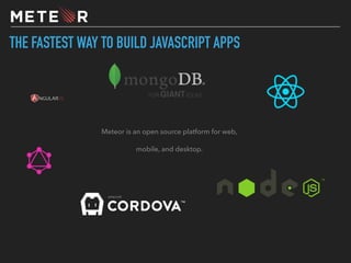 Bootstrapping with Javascript (Meteor + Electron) | PDF