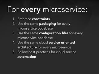 Bootstrapping Microservices | PDF