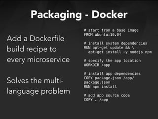 Bootstrapping Microservices | PDF
