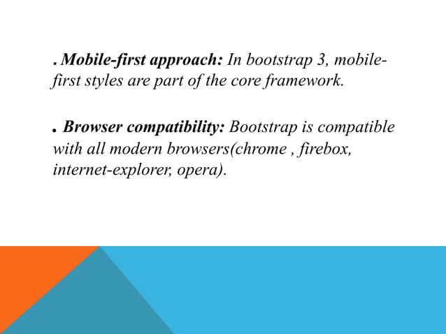 Bootstrap ppt | PPTX