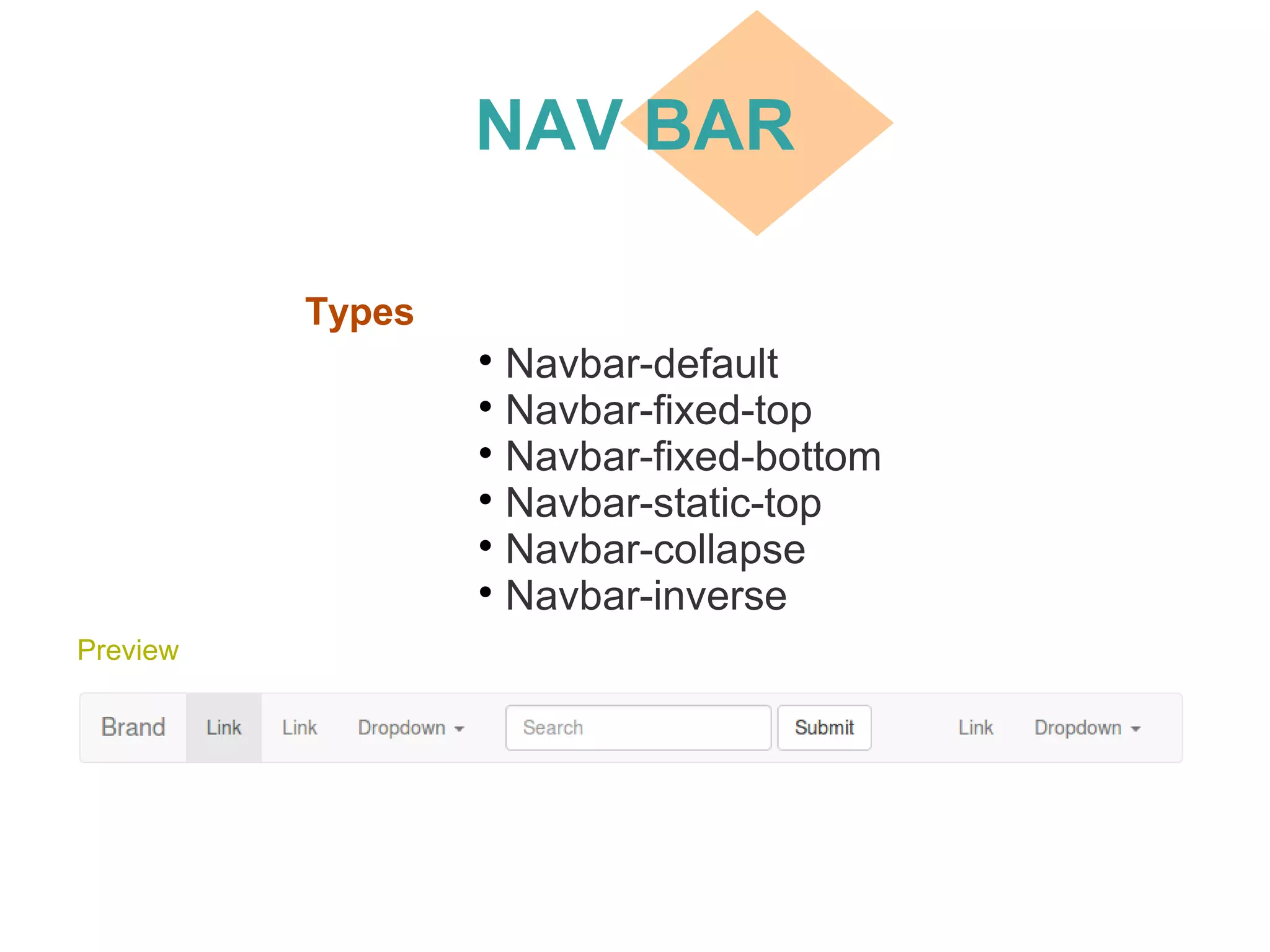 Bootstrap Components Quick Overview | PPT