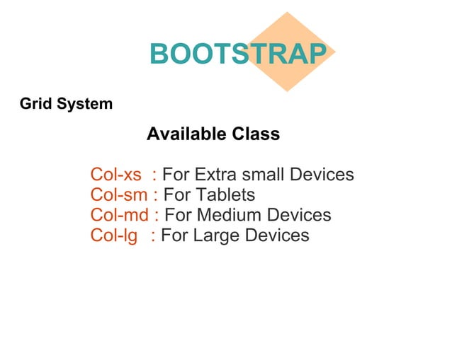 Bootstrap Components Quick Overview | PPT