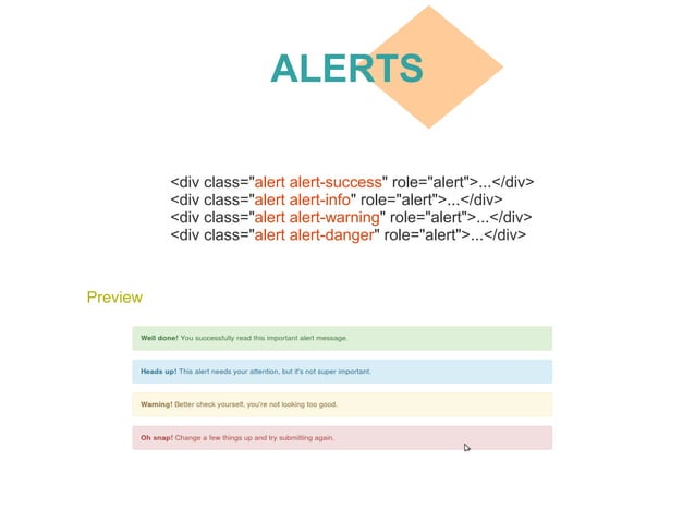 Bootstrap Components Quick Overview | PPT